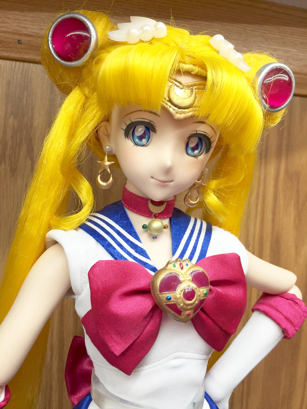 Dollfie Dream Sailor Moon Custom Doll By Djvanisher On Deviantart