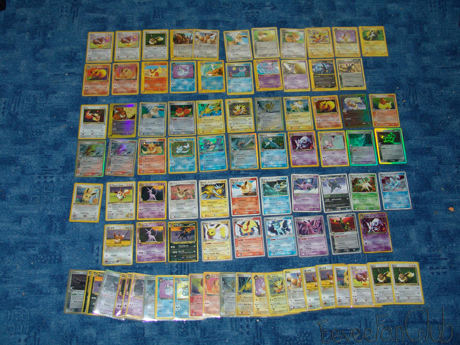 Eeveelution Card Colection by EeveeFanClub on DeviantArt