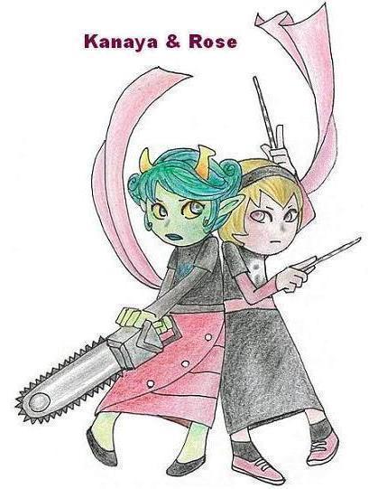 Kanaya And Rose By Sraya On Deviantart