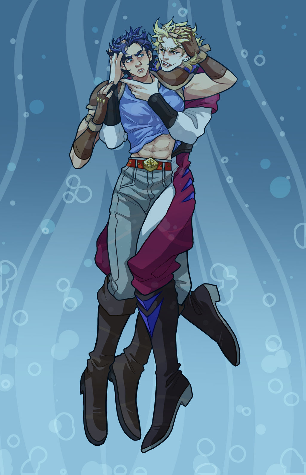 Commission Jonathan Joestar And Dio Brando By Sugartart On Deviantart