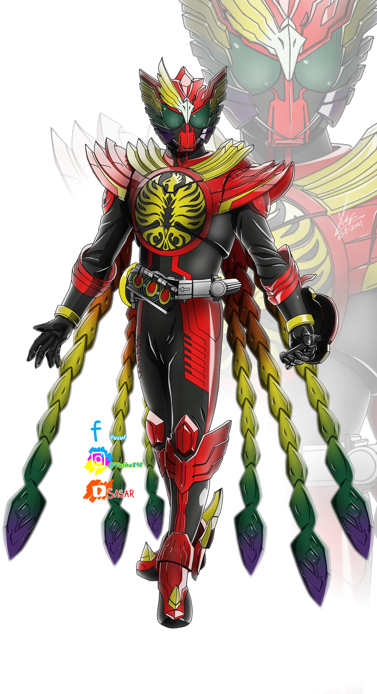 Kamen rider OOO Tajadol Combo Eternity by Yusaika on DeviantArt Kamen rider OOO Tajadol Combo Eternity by Yusaika on DeviantArt