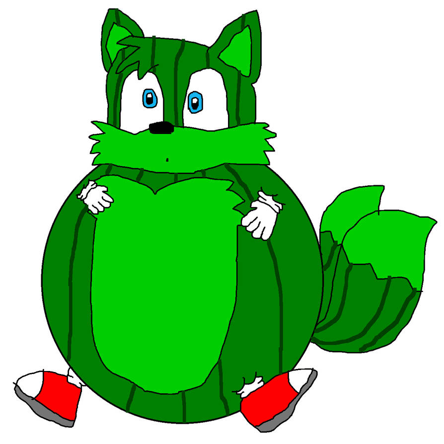 Miles Tails Prower Watermelon Inflation By Mexicofox2010 On Deviantart