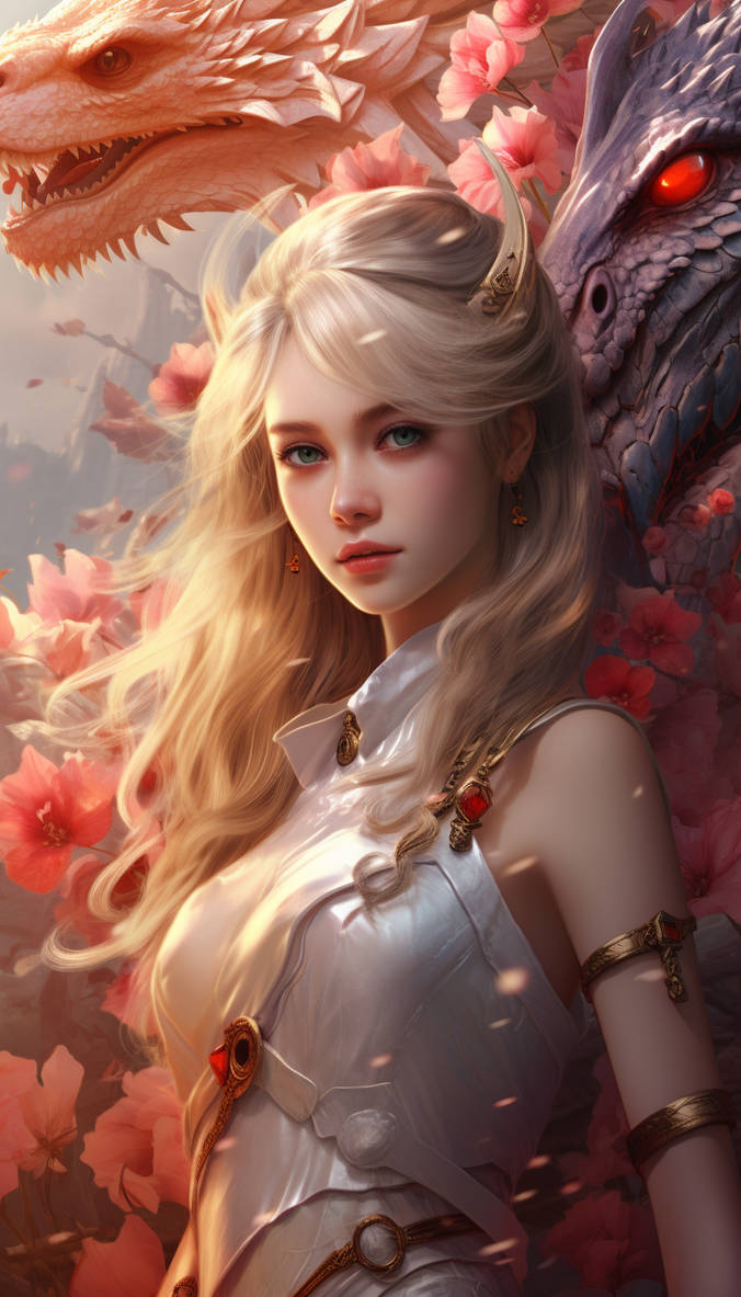 Anime Dragon Princess By Fionaloveart On Deviantart