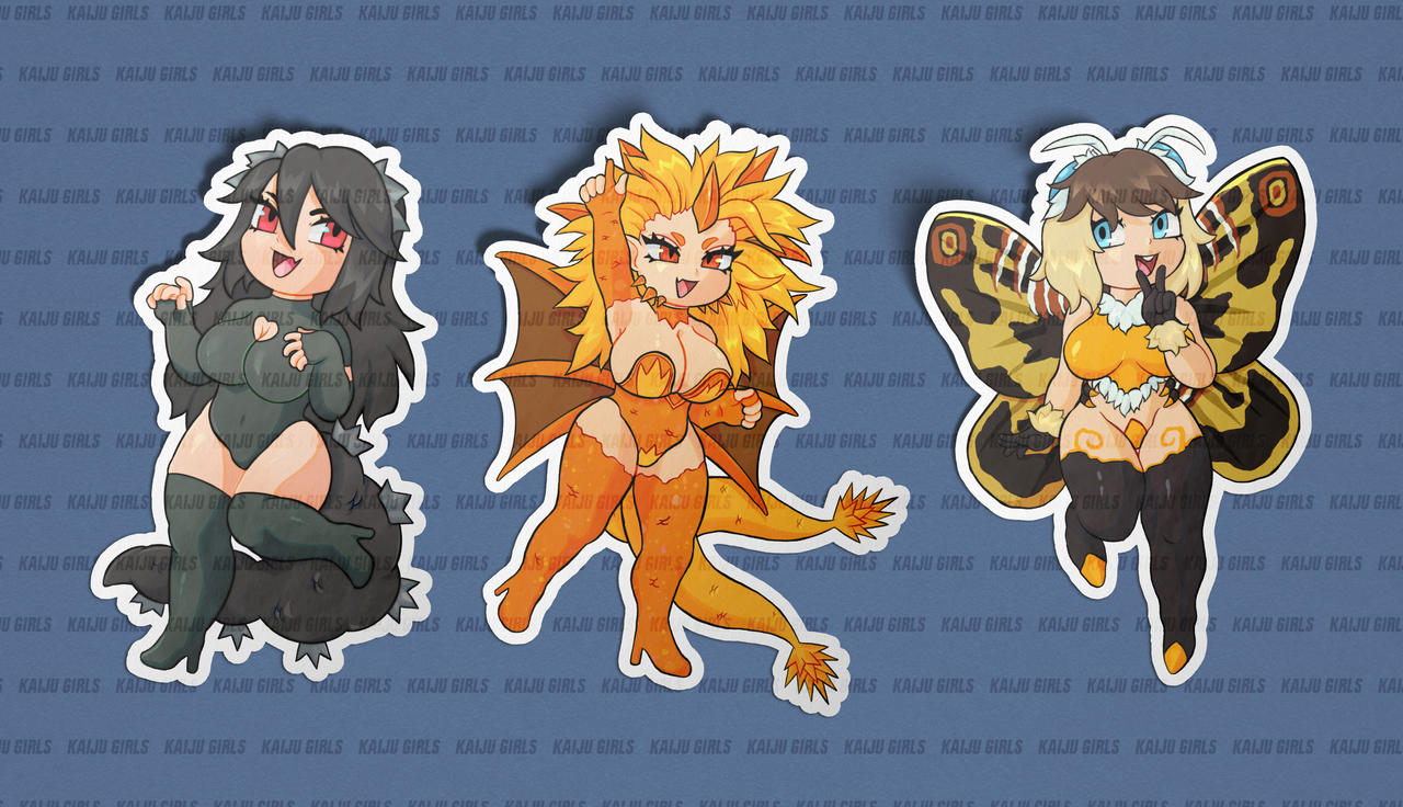 Kaiju girls chibi by KaijuGirls on DeviantArt Kaiju girls chibi by KaijuGirls on DeviantArt