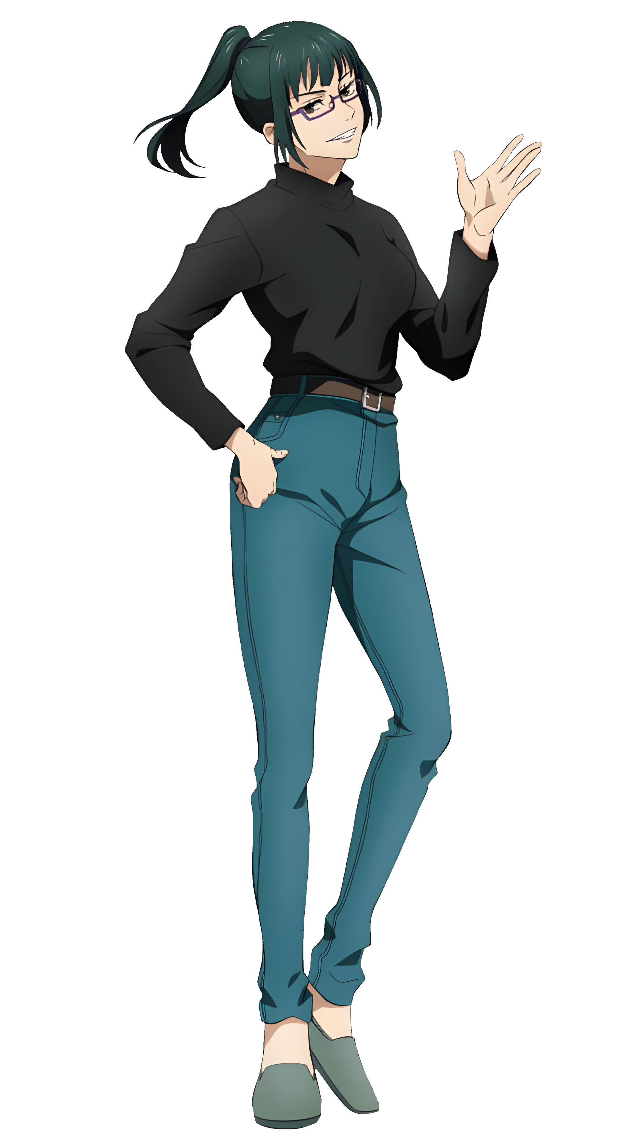 Maki Zenin Render By Norm4nsz On Deviantart