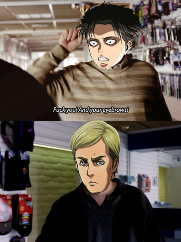Angry Levi By Sherbhy On Deviantart