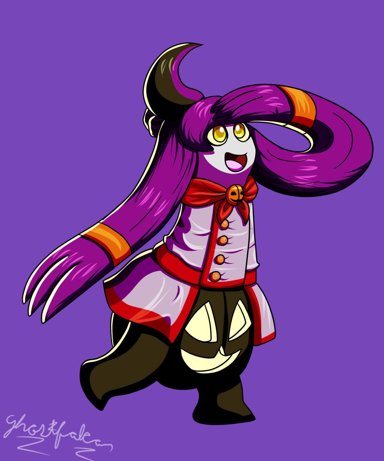 Sasha The Gourgeist By Ghostfalcon642 On Deviantart