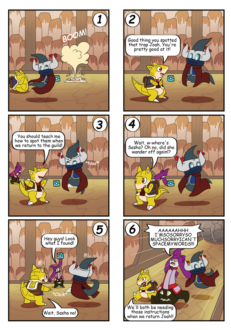 Trap Triggers Comic By Ghostfalcon642 On Deviantart