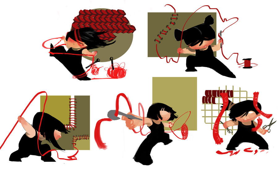 String Ninjas By Shiris On Deviantart