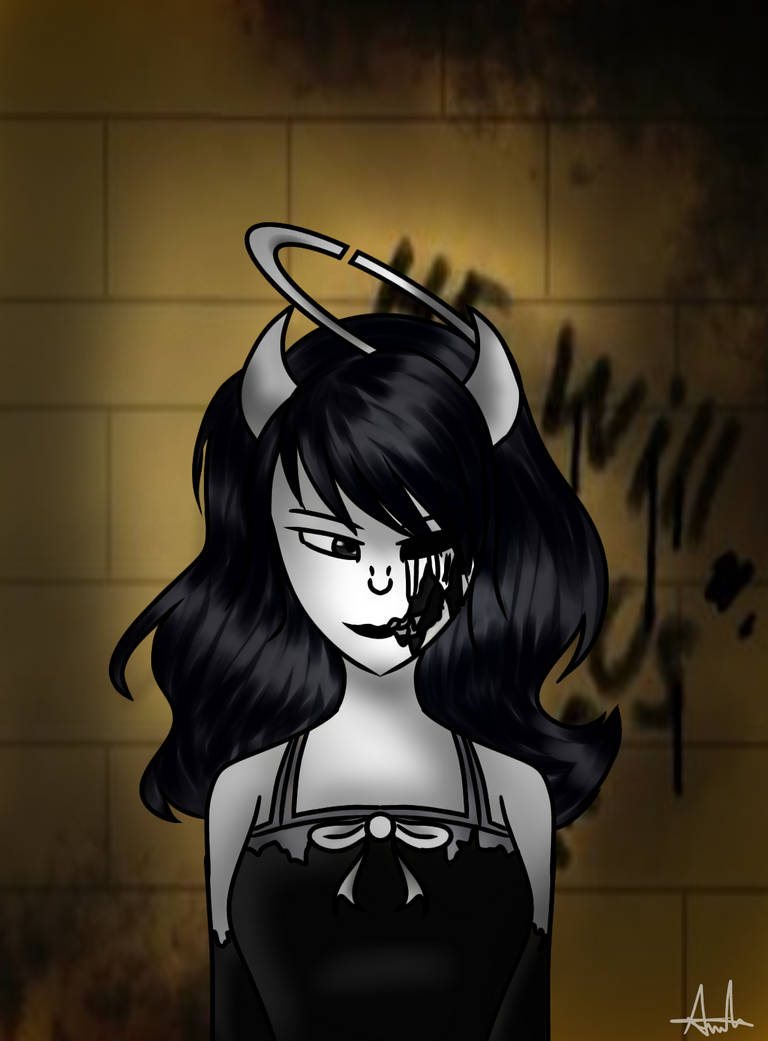 Alice Angel Bendy And The Ink Machine By Justllora On Deviantart