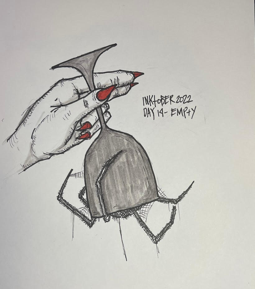 Inktober 2022 - Day 14- Empty by poeticdustbin on DeviantArt Inktober 2022 - Day 14- Empty by poeticdustbin on DeviantArt