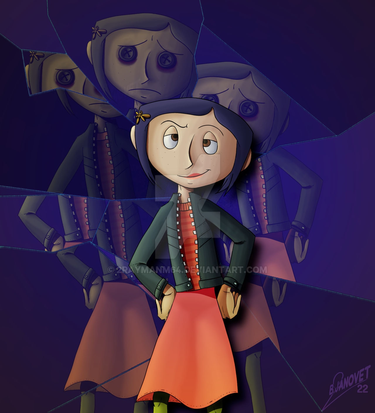 Coraline Jones 2022 By 2raymanm64 On Deviantart