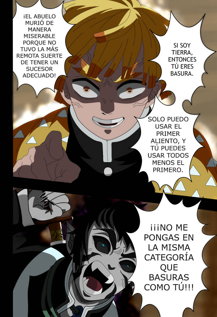 Zenitsu Vs Kaigaku By Pepegrl35 On Deviantart