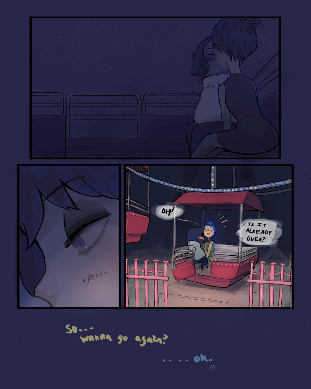 Joy X Sadness The Ferris Wheel Pg 3 By Catharticaagh On Deviantart