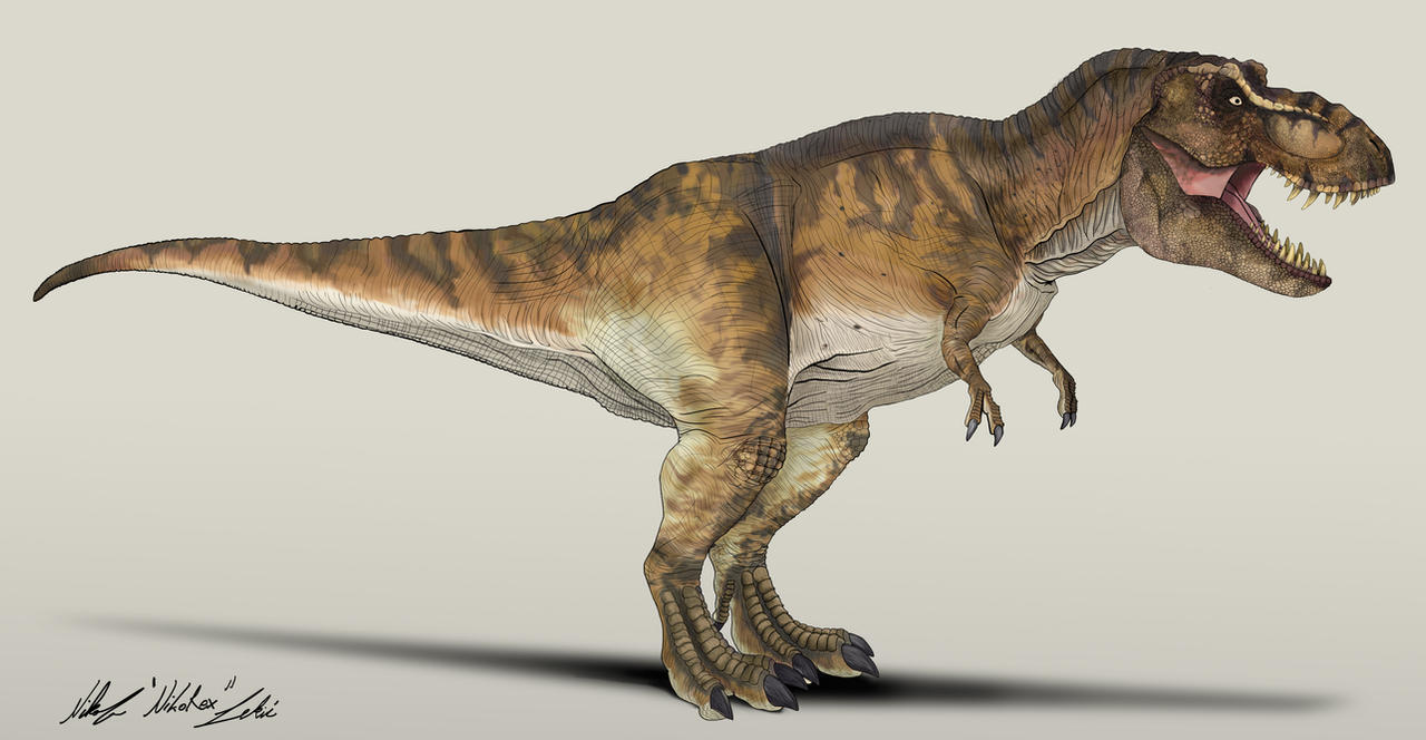 The Lost World Jurassic Park T Rex Female By Nikorex On Deviantart