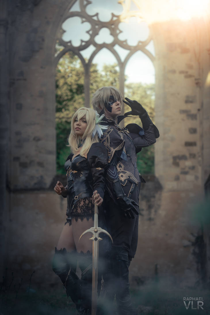 Lumine X Dainsleif Cosplay 6 By Alifiacosplay On Deviantart
