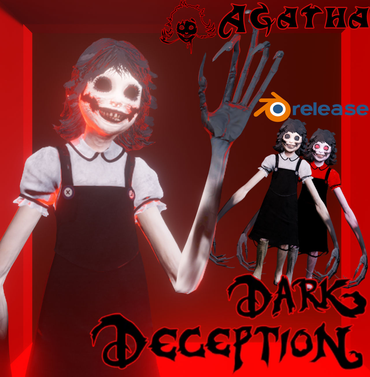 Agatha Blender Release Dark Deception By Cheeselmaolol On Deviantart
