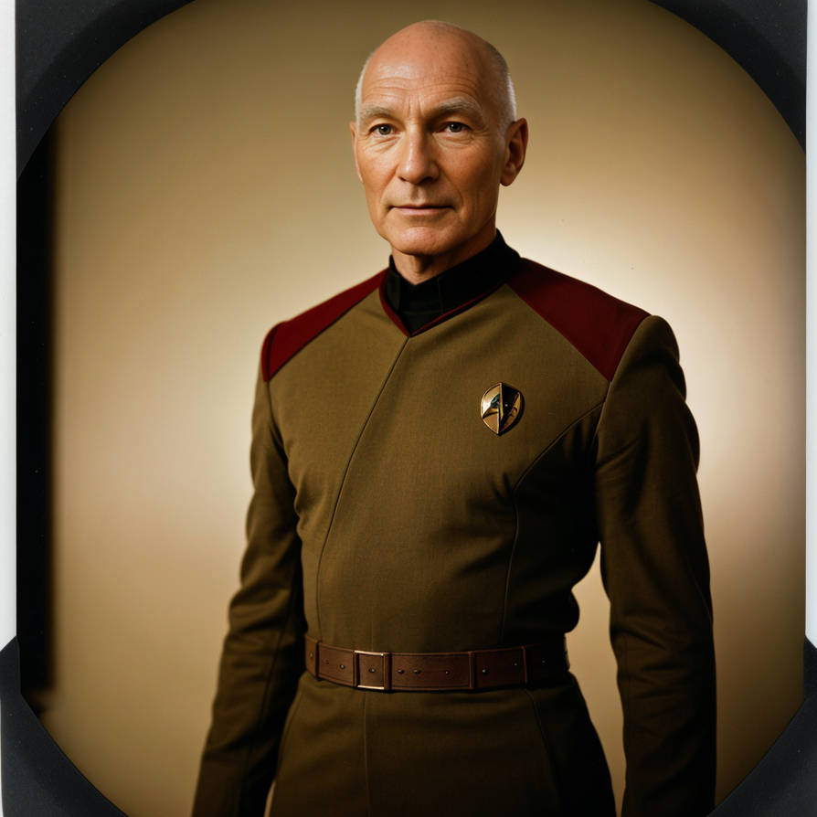 Captain Picard from Star Trek Portrait by TastefulAI on DeviantArt Captain Picard from Star Trek Portrait by TastefulAI on DeviantArt