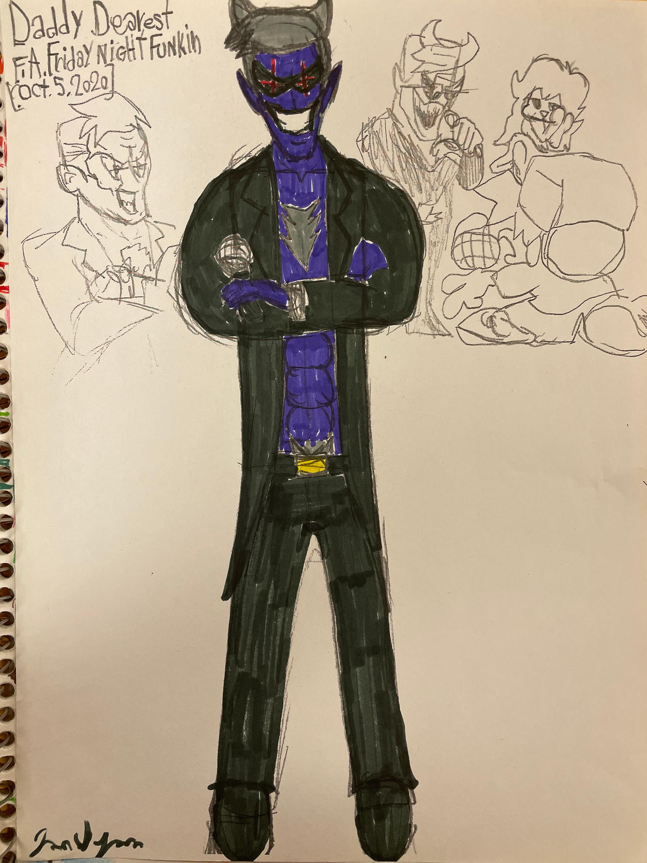 Fnf Daddy Dearest By Metrogalaxy On Deviantart