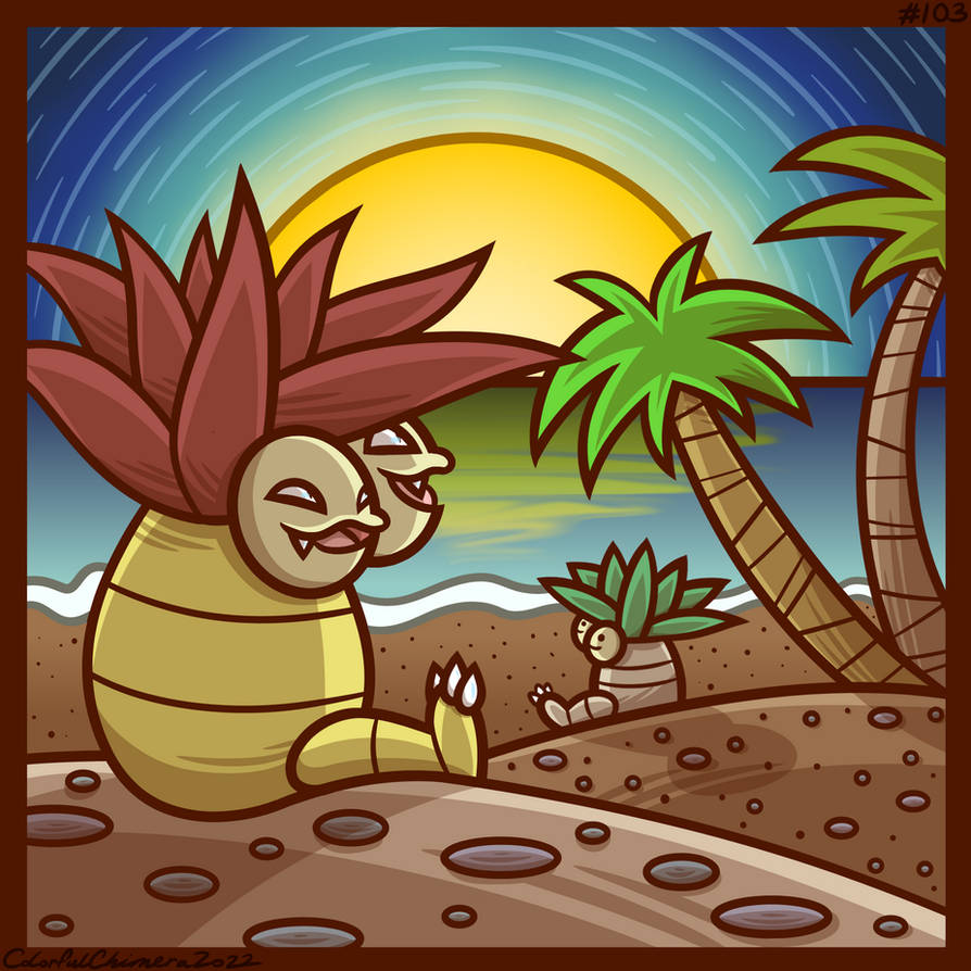 Pokedex Challenge #103 Exeggutor (Shiny) by Colorful-Chimera on DeviantArt Pokedex Challenge #103 Exeggutor (Shiny) by Colorful-Chimera on DeviantArt