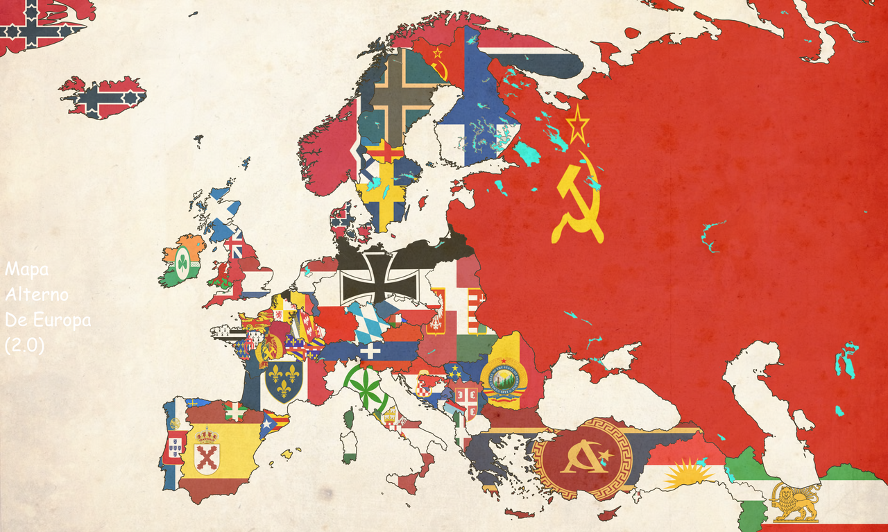 Alternate europe map 2.0 by xd1r on DeviantArt Alternate europe map 2.0 by xd1r on DeviantArt