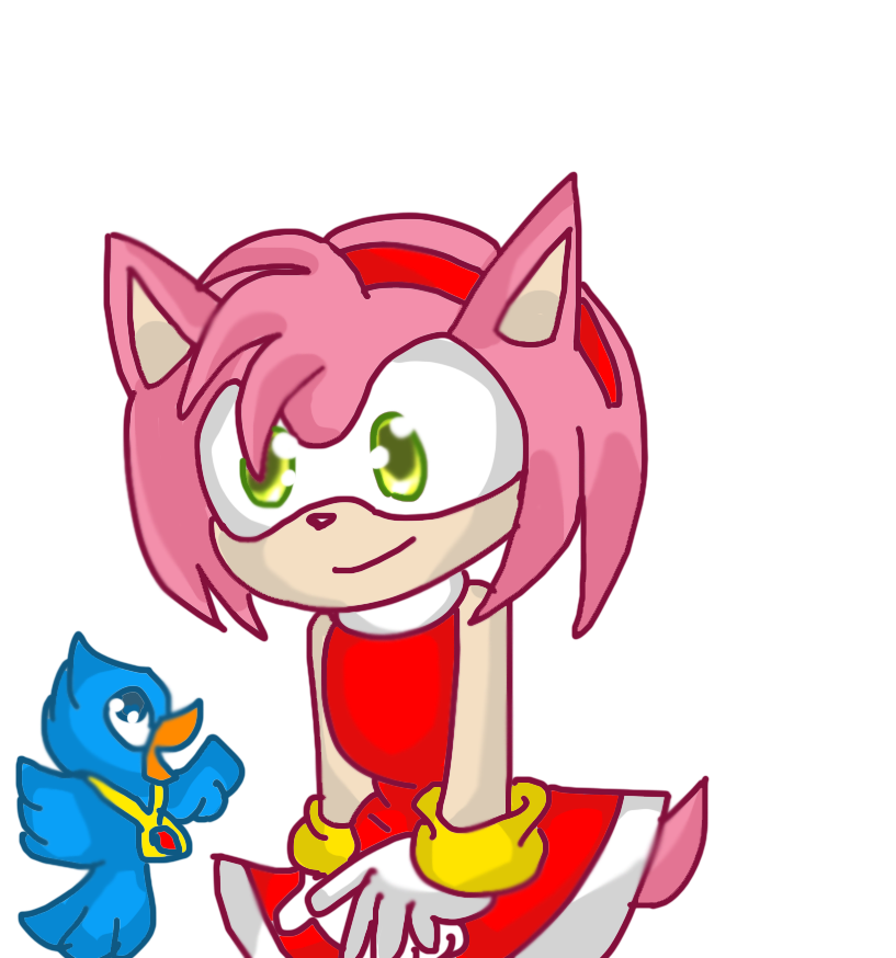 Amy's little friend by Violent-Rainbow on DeviantArt