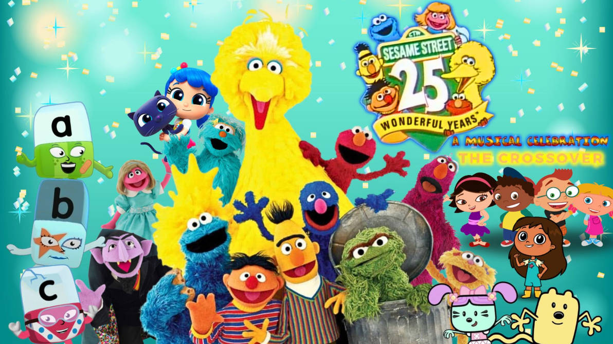 Sesame Street 25 Years The Crossover By TheCreativeguy624 On DeviantArt sesame-street-25-years-the-crossover-by-thecreativeguy624-on-deviantart