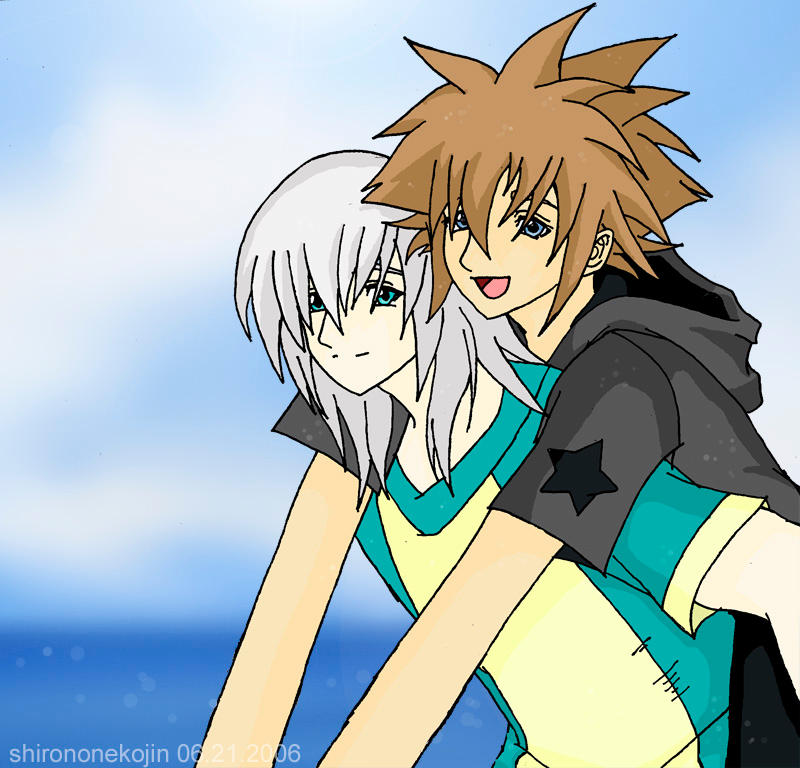 Riku x Sora - Shirononekojin by KHIIClub on DeviantArt