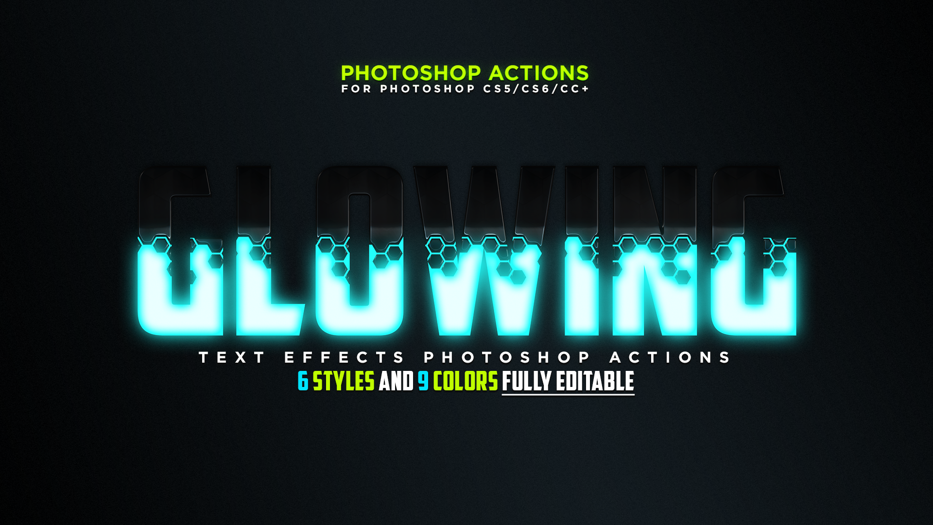 Glowing Text Effects Photoshop Actions By Aanderr On Deviantart