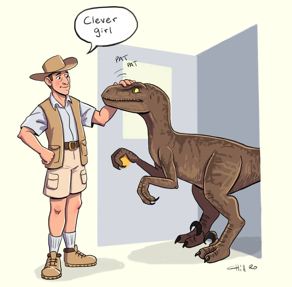 Clever Girl By Chill13 On DeviantArt clever-girl-by-chill13-on-deviantart