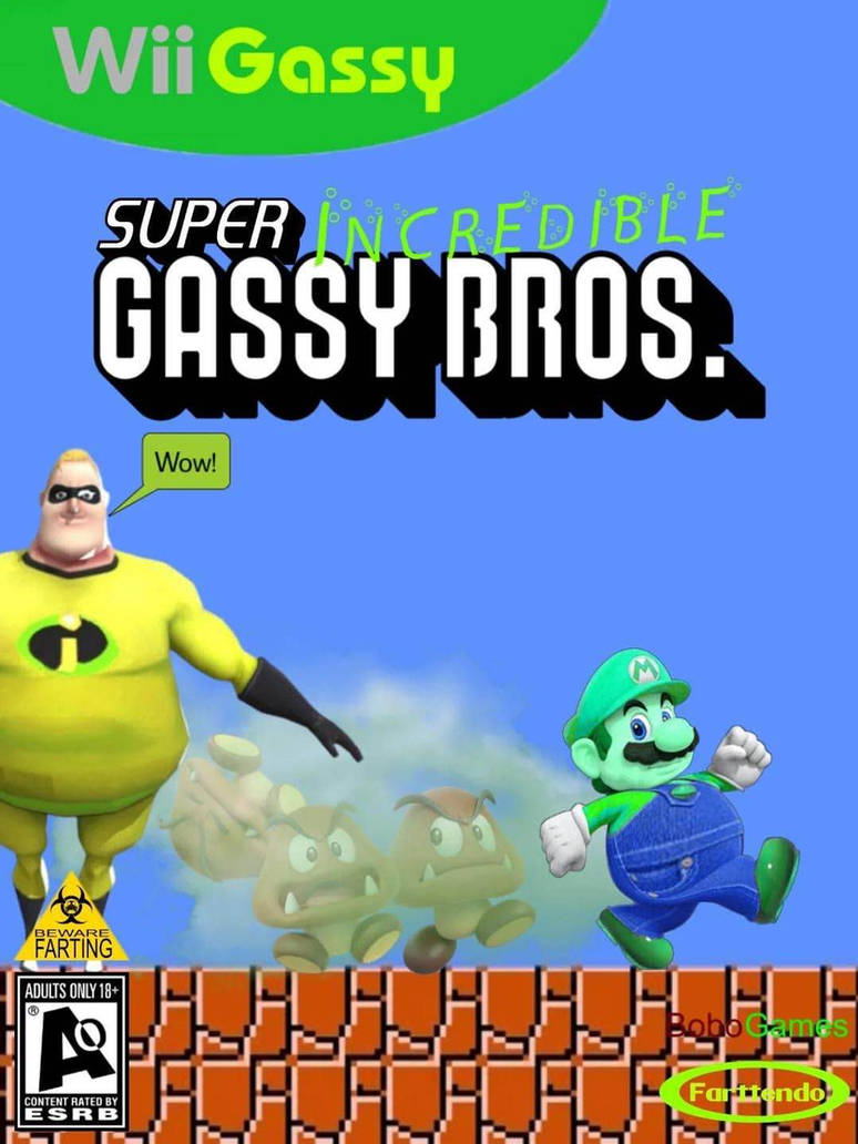 Super Incredible Gassy Bros By Mrbrowne450 On Deviantart