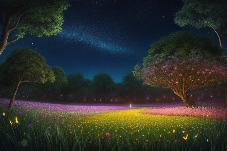 Night Time In Elf Land By Humble B On Deviantart
