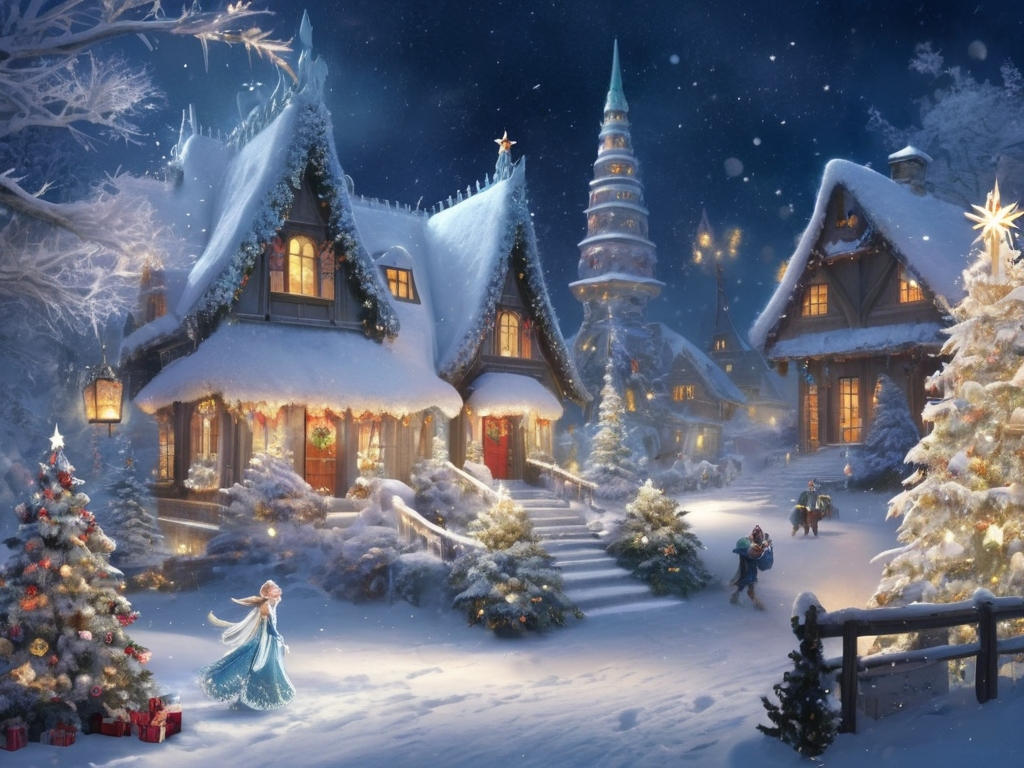 Christmas In Elf Land By Humble B On Deviantart