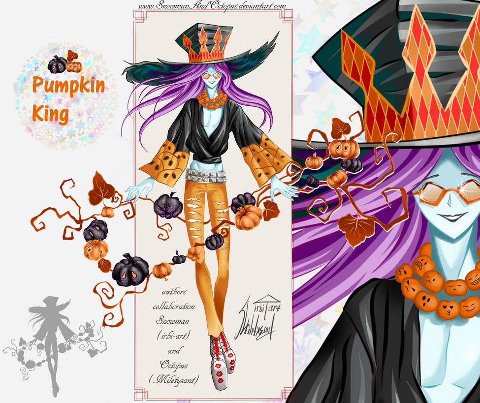 1 Open Pumpkin King Adopt By Snowmanandoctopus On Deviantart