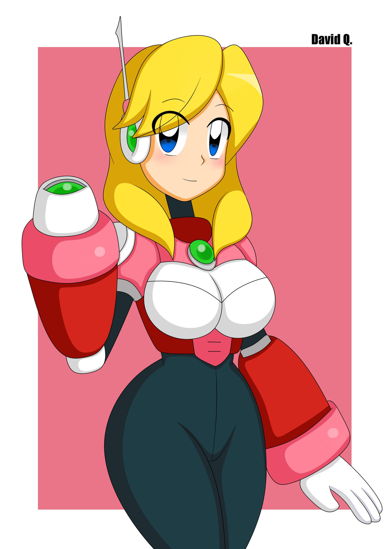 Alia Megaman X8 By Davidart96 On Deviantart