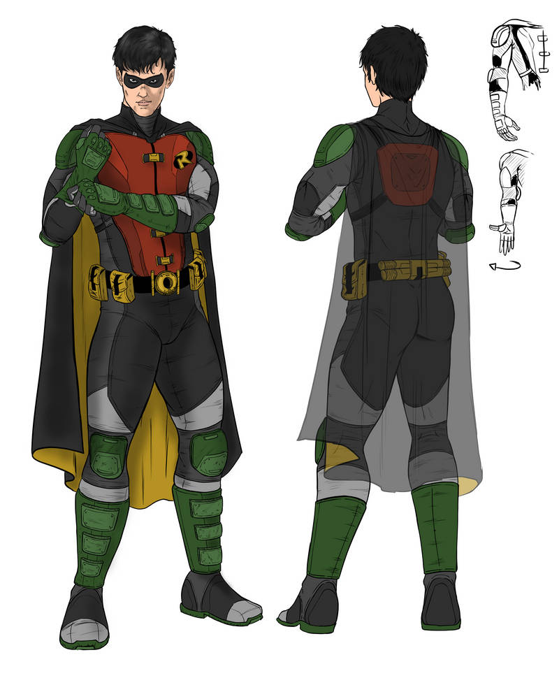 Robin Concept Art By Jhartsdeviantart On Deviantart