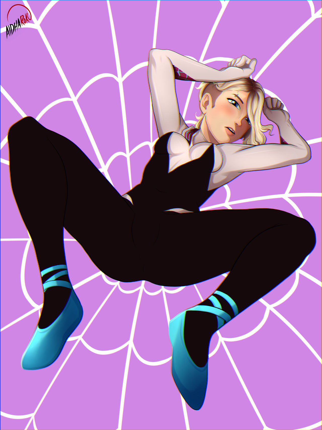 Spider Woman Gwen Stacy By Aldharoku On Deviantart