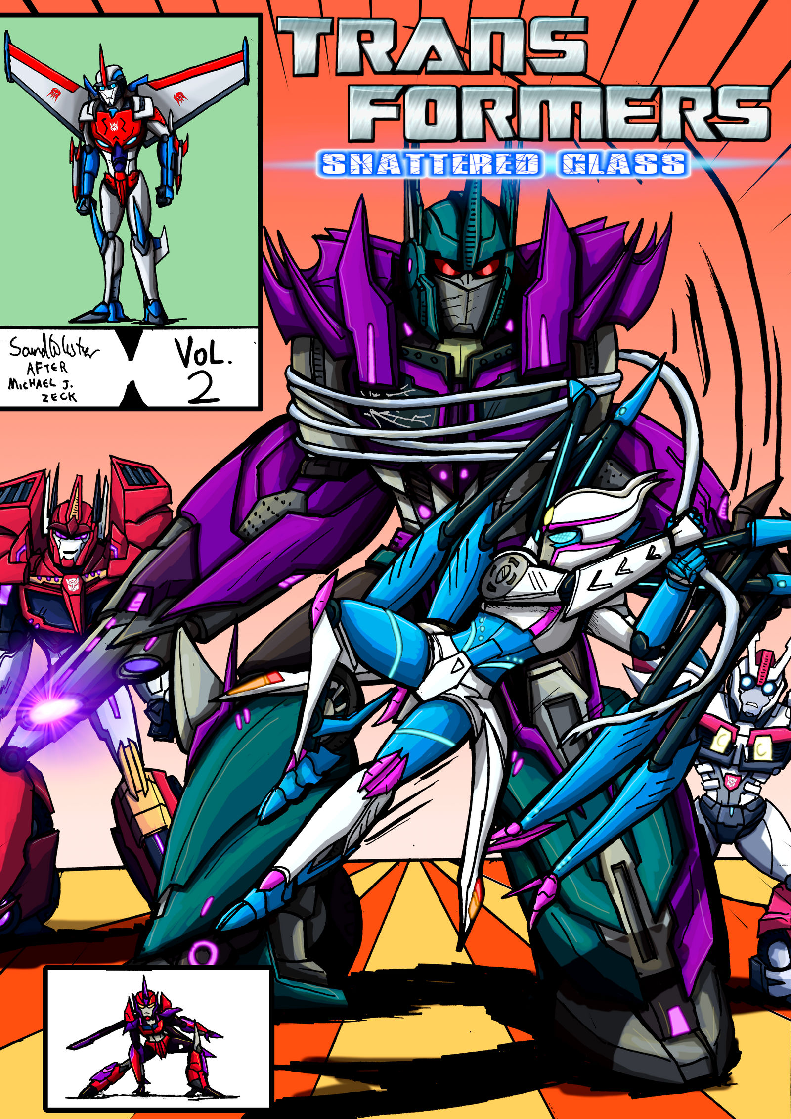 Shattered Glass Prime Cover Volume 2 By Soundbluster On Deviantart