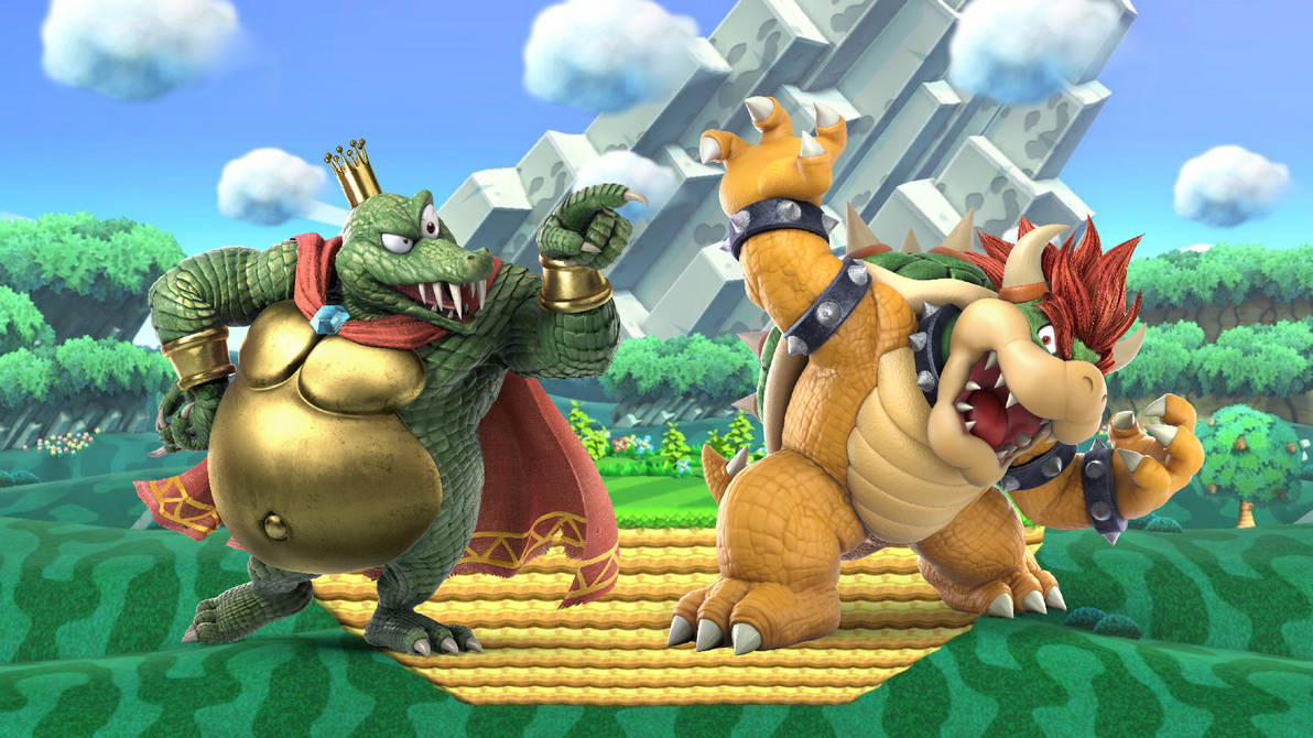 King K Rool Vs Bowser By Daquanharrison22 On Deviantart