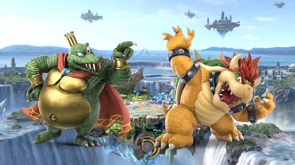 King K Rool Vs Bowser By Daquanharrison22 On Deviantart