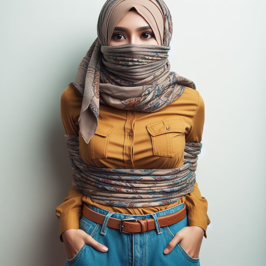 Wrapped In Scarves From Head To Toe By Muffledsilkdream On Deviantart