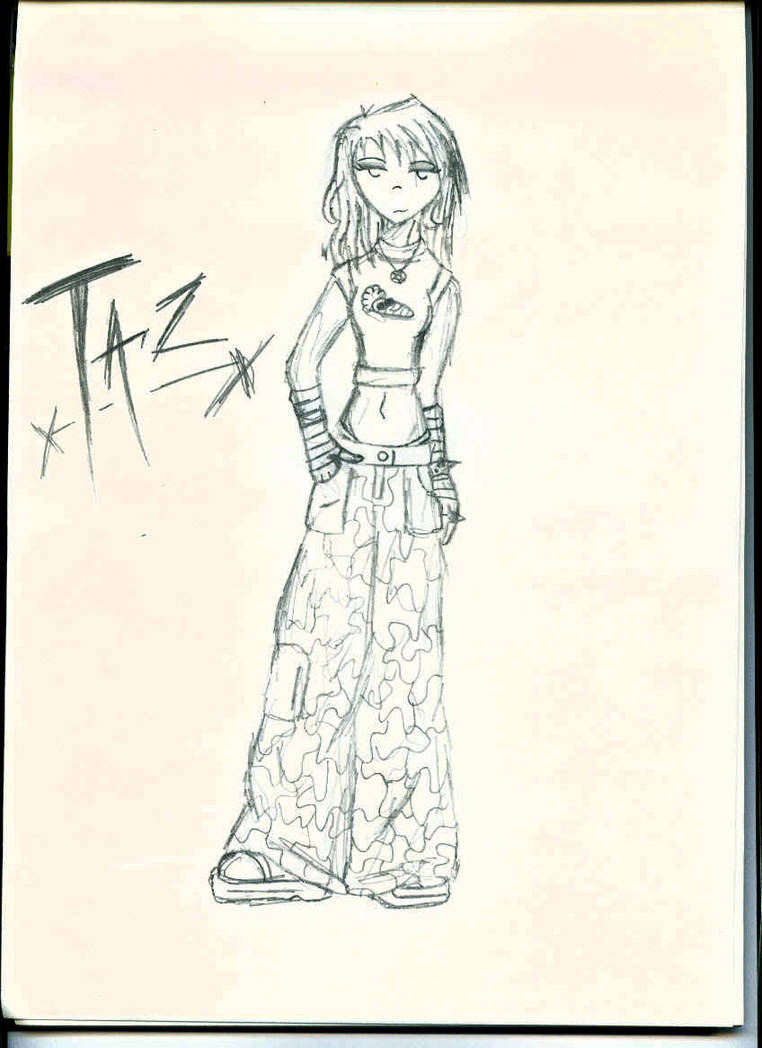 Taz sketch by tazfox on DeviantArt