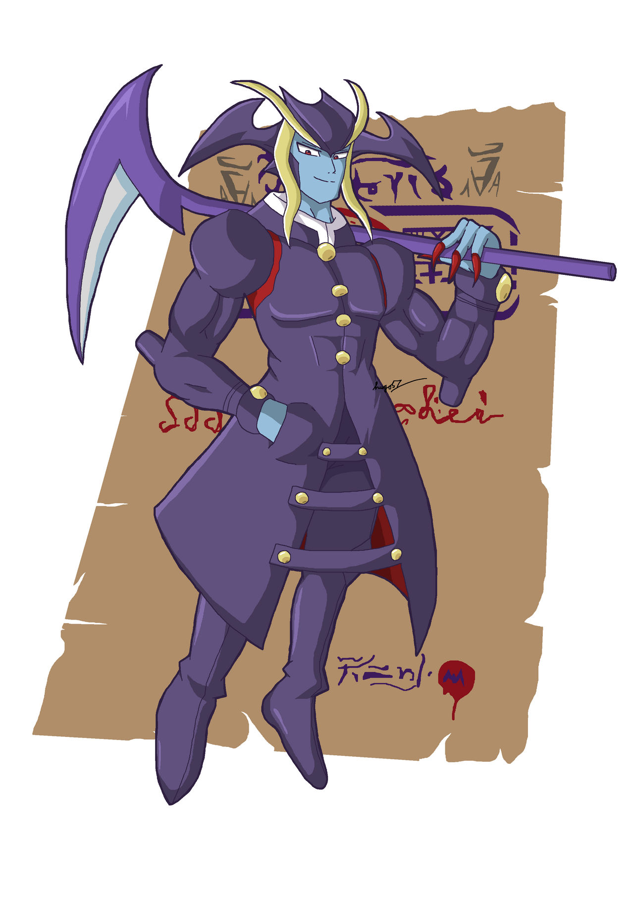 Jedah Dohma Darkstalkers By Hugostar57 On Deviantart