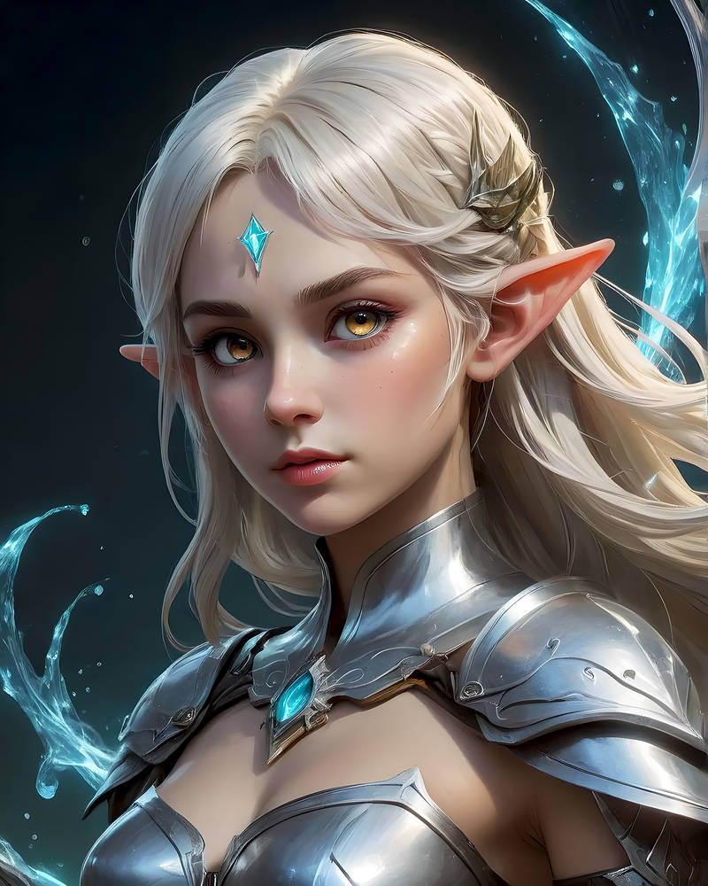 Elf Maiden 2 By Isuneek On Deviantart