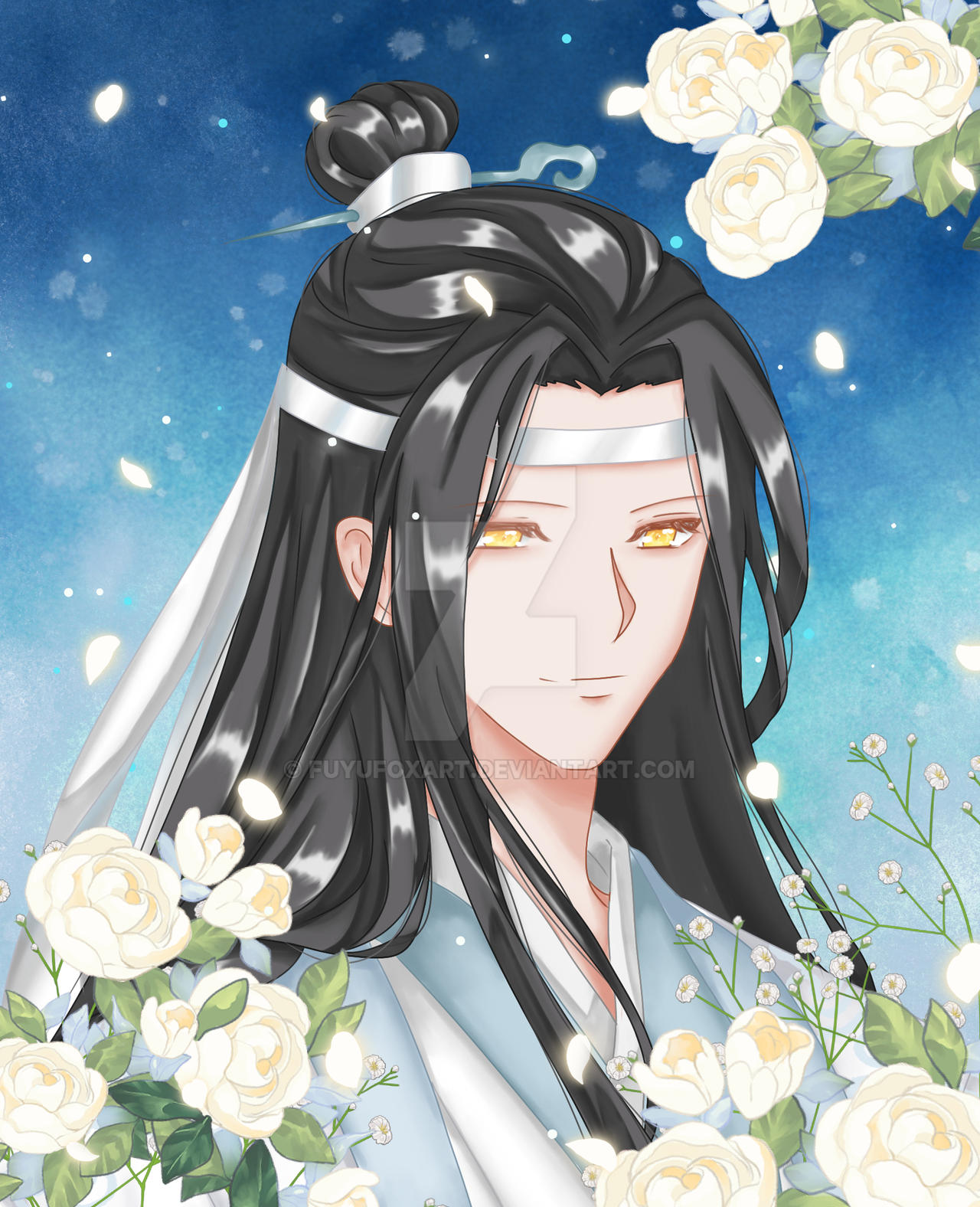 Lan Zhan By Fuyufoxart On Deviantart