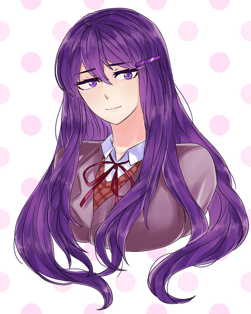 Ddlc Yuri By Okqwerq On Deviantart