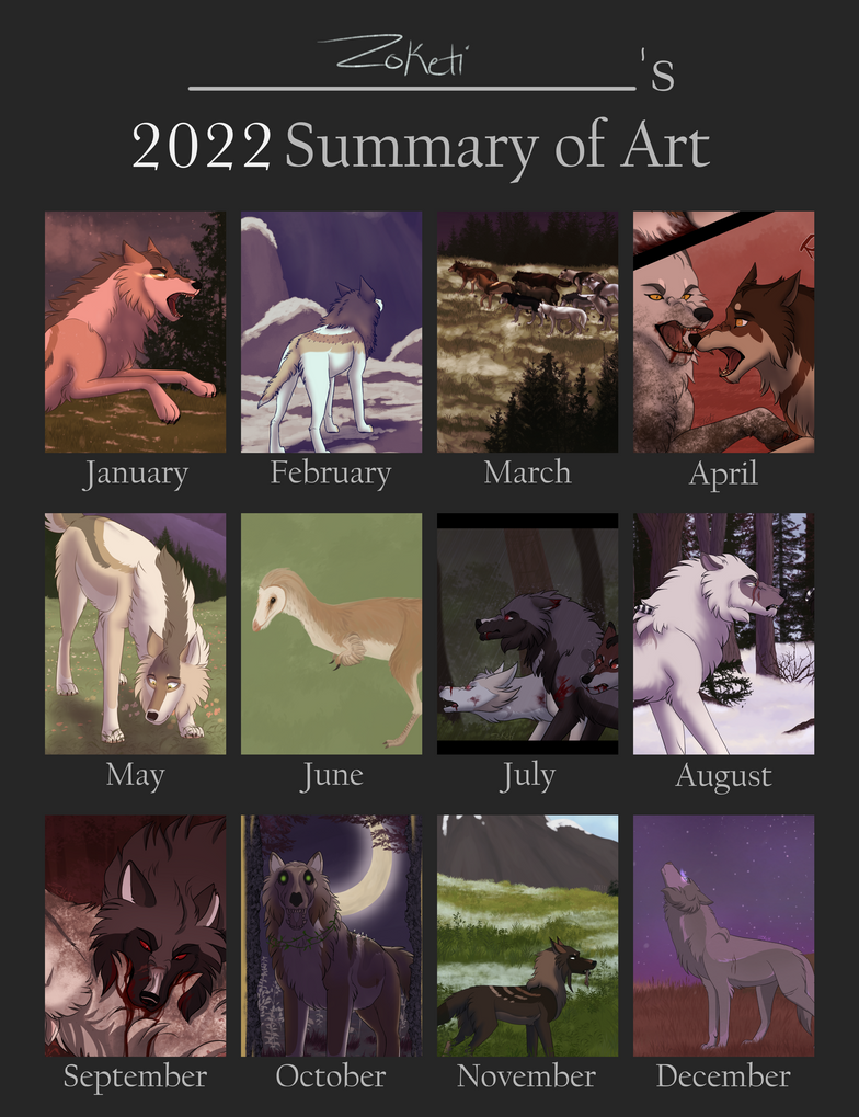 Zo's Art Summary 2022 by Zoketi on DeviantArt Zo's Art Summary 2022 by Zoketi on DeviantArt