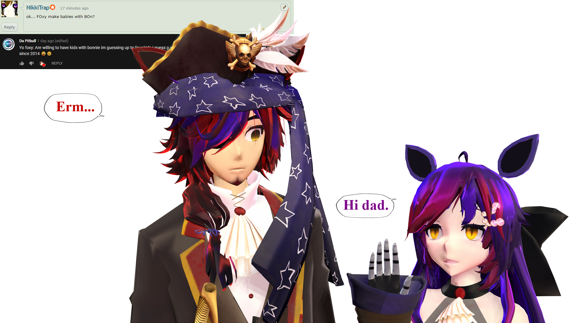 Ask Foxy Pirate 7 By Tailslythefox1234 On Deviantart