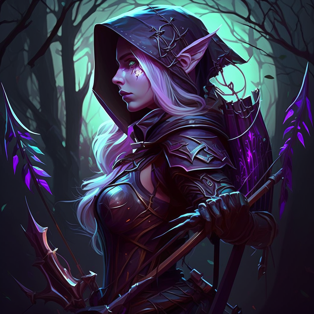 Playing With Ai Night Elf Sylvanas 1 By Poorman379 On Deviantart