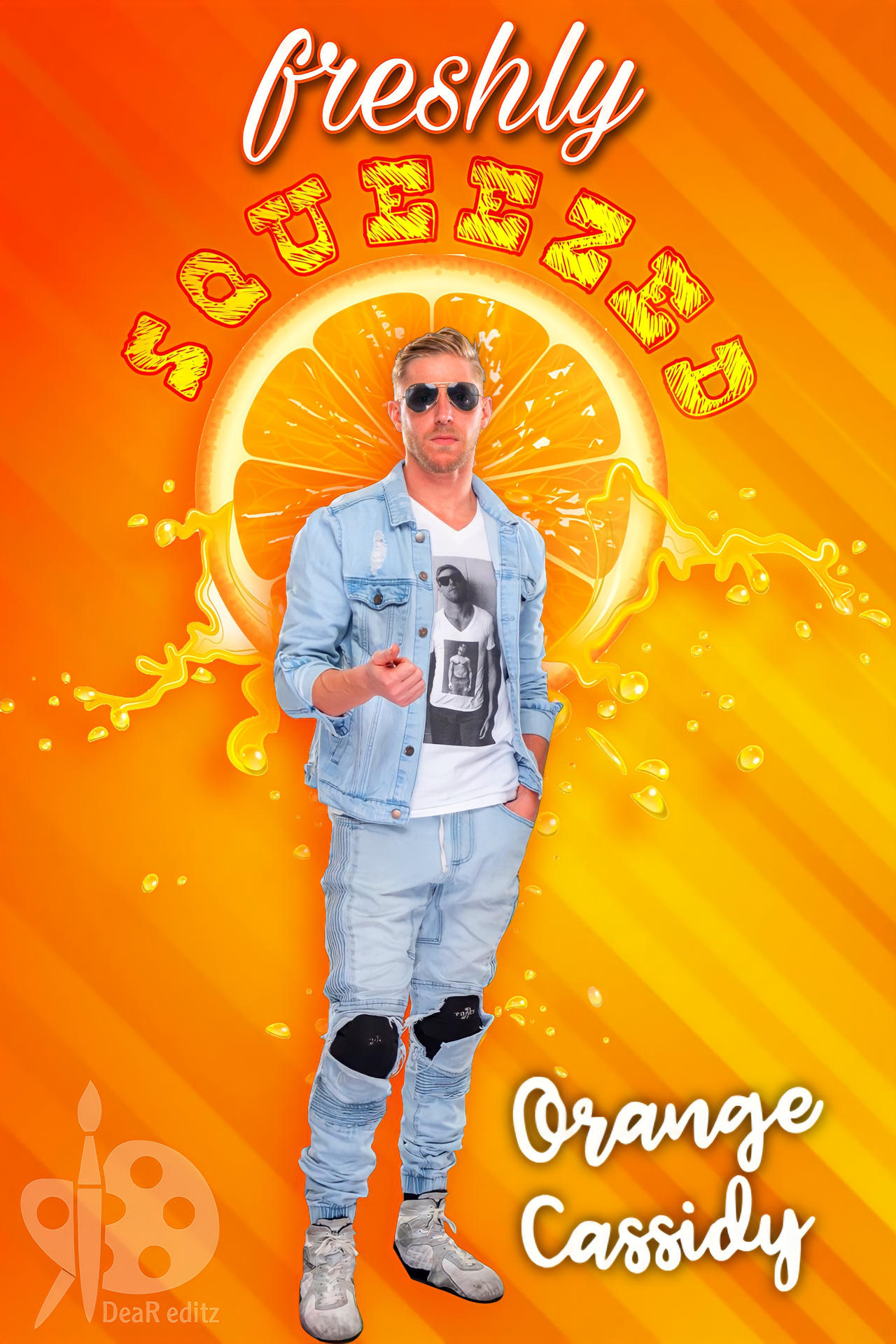 Orange Cassidy Wallpaper By Rinoob On Deviantart